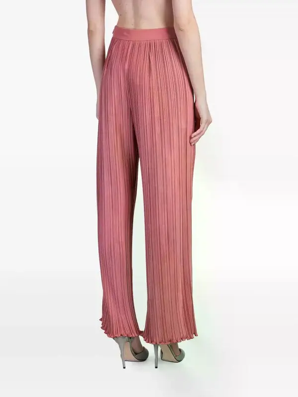 LANVIN High-waisted Plissé Trousers