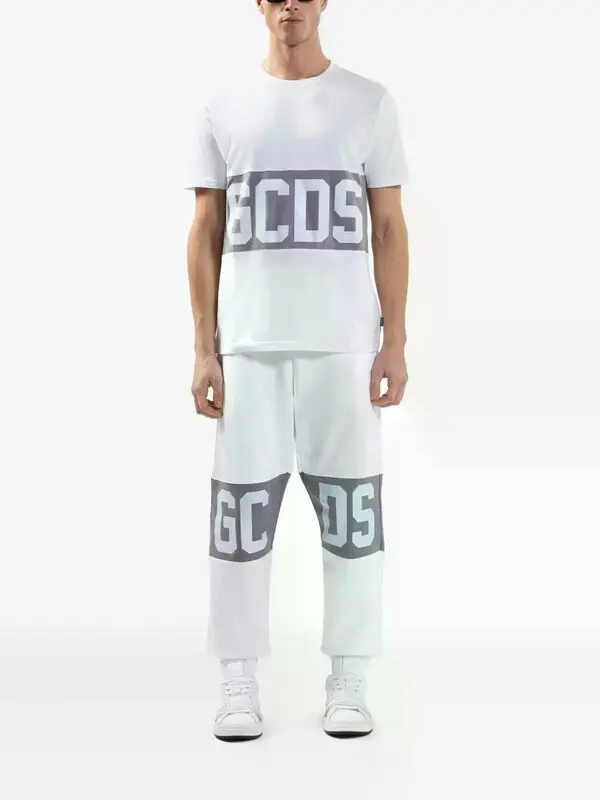 Gcds Logo-print Cotton Sweatpants