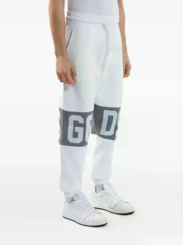 Gcds Logo-print Cotton Sweatpants