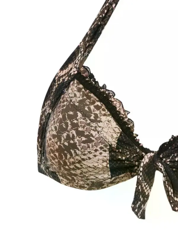AMIR SLAMA Printed Bikini Set
