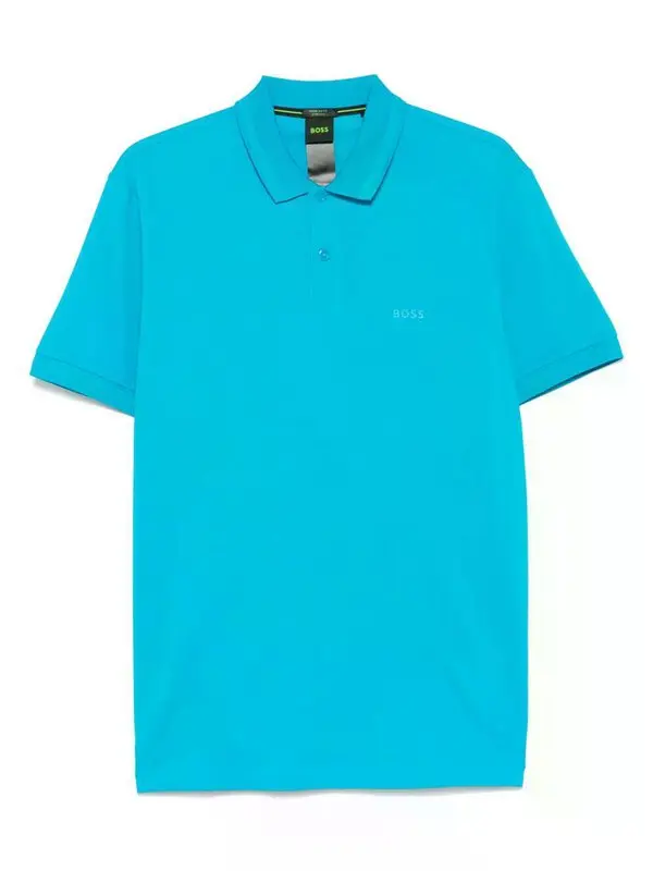 BOSS Stripe-trim Polo Shirt