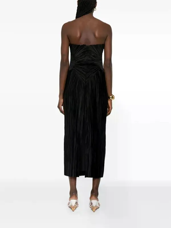 Cult Gaia Ashika Midi Dress - Black