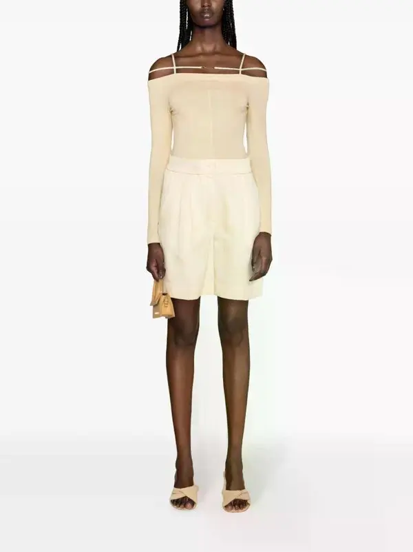 Jacquemus Le Sierra Off-shoulder Top