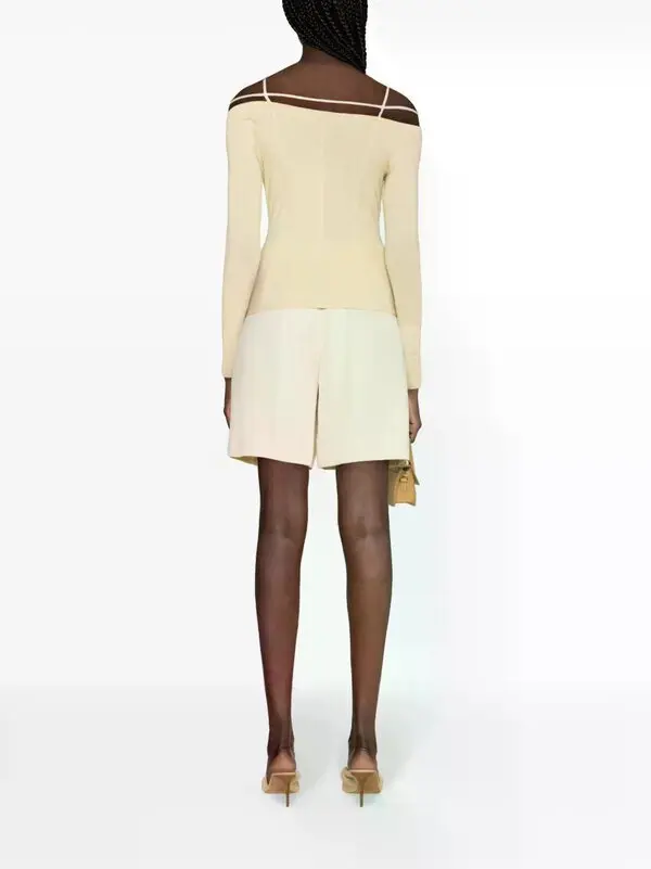 Jacquemus Le Sierra Off-shoulder Top