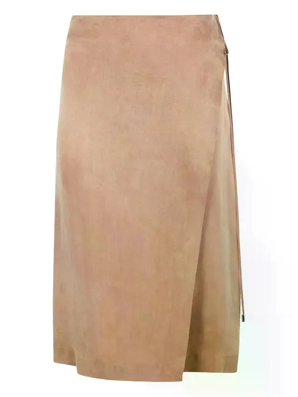 Blumarine Wrap-design Midi Skirt