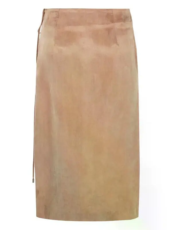 Blumarine Wrap-design Midi Skirt