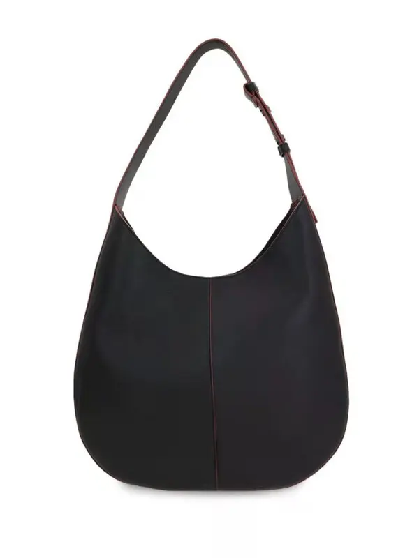 TOD'S Di Hobo Leather Bag - Black