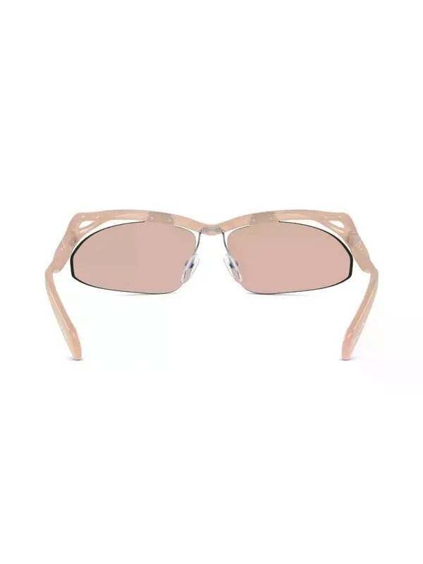 Prada Geometric Frame Sunglasses