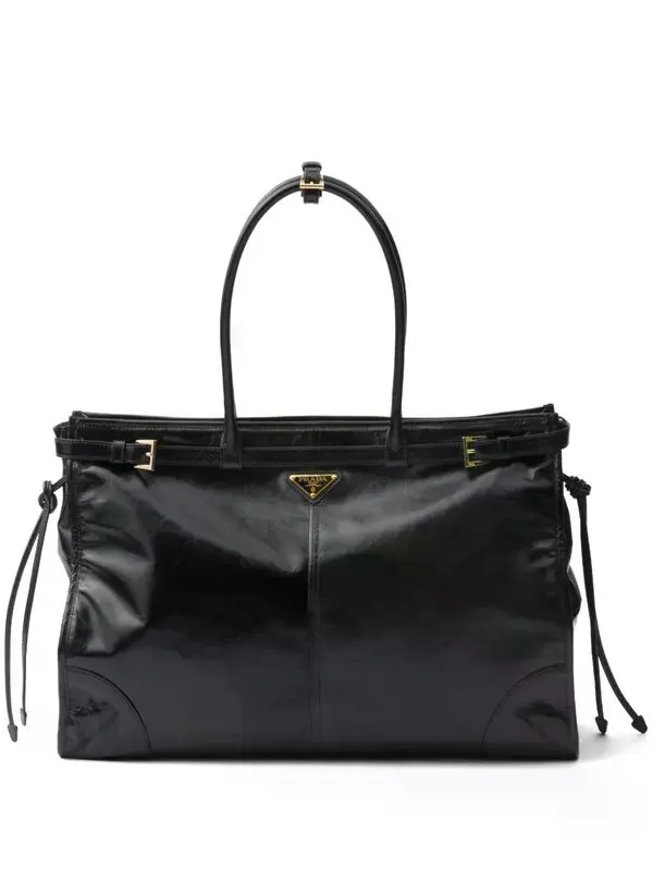 Prada Extra-large Leather Handbag - Black