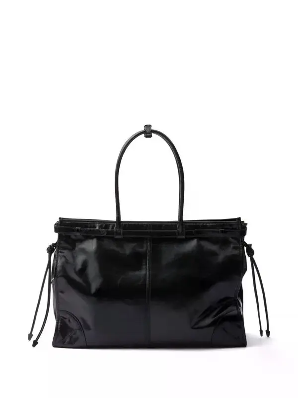 Prada Extra-large Leather Handbag - Black