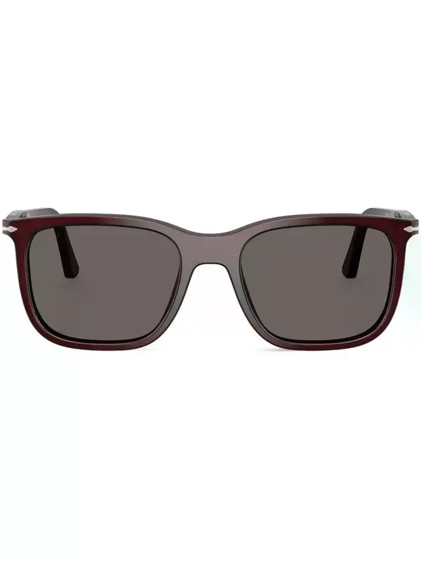 Persol Square Frame Sunglasses - Red
