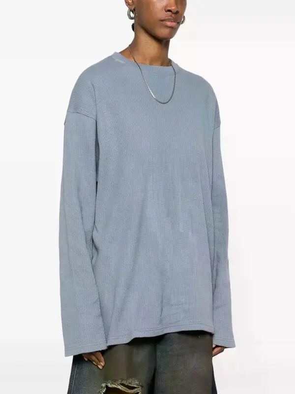 MAINLESS Waffle-knit Sweater