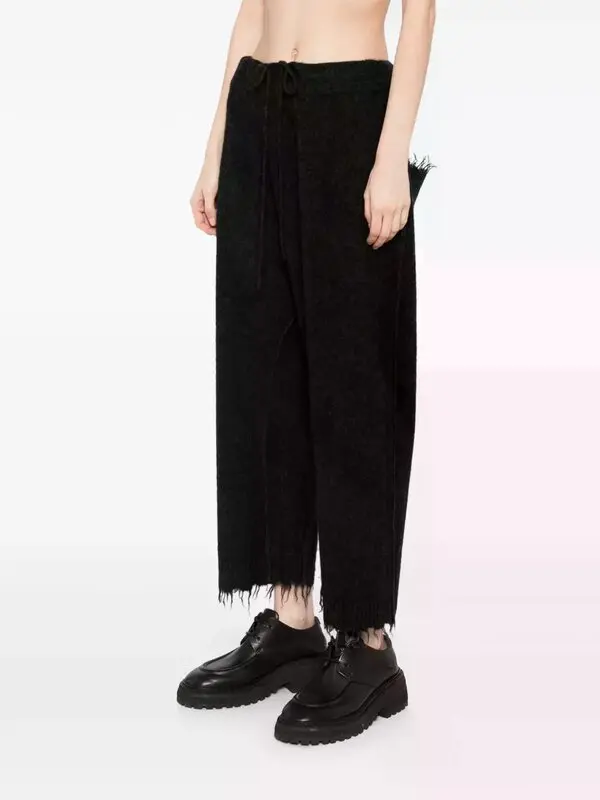 RUNDHOLZ Knitted Cropped Trousers