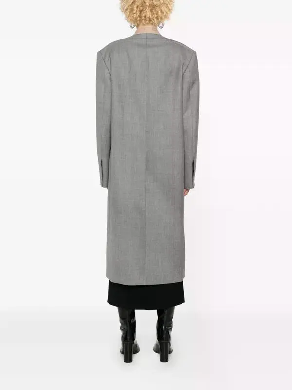Moschino Virgin Wool Double-breasted Coat