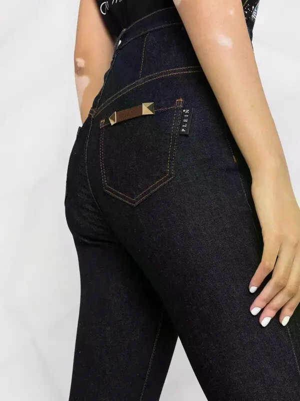 Philipp Plein Super High Waist Skinny Jeggings