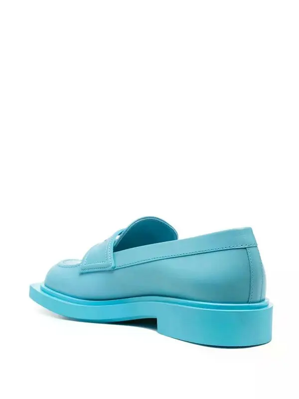 3JUIN Leather Penny Loafers