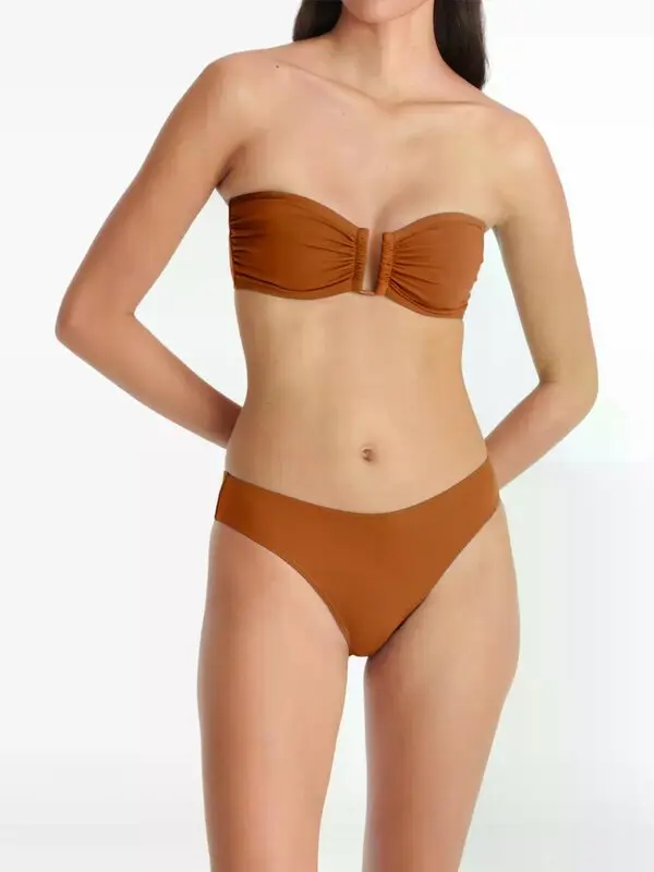 ERES Coulisses Bikini Briefs - Brown