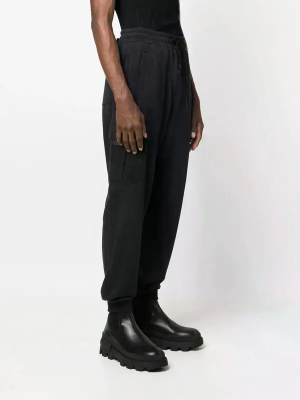 Kiton Logo-patch Cargo Track Pants
