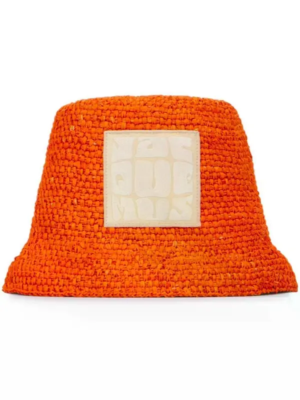 Jacquemus Le Bob Ficiu Bucket Hat - Orange