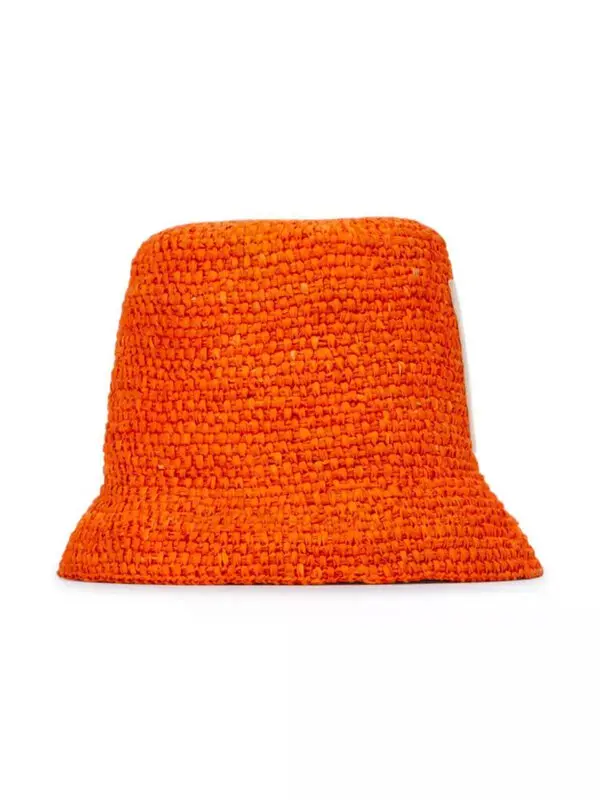 Jacquemus Le Bob Ficiu Bucket Hat - Orange