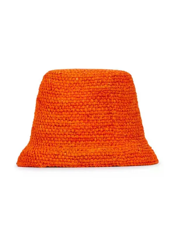 Jacquemus Le Bob Ficiu Bucket Hat - Orange