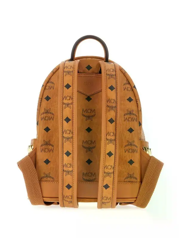 Mcm Monogram-print Backpack