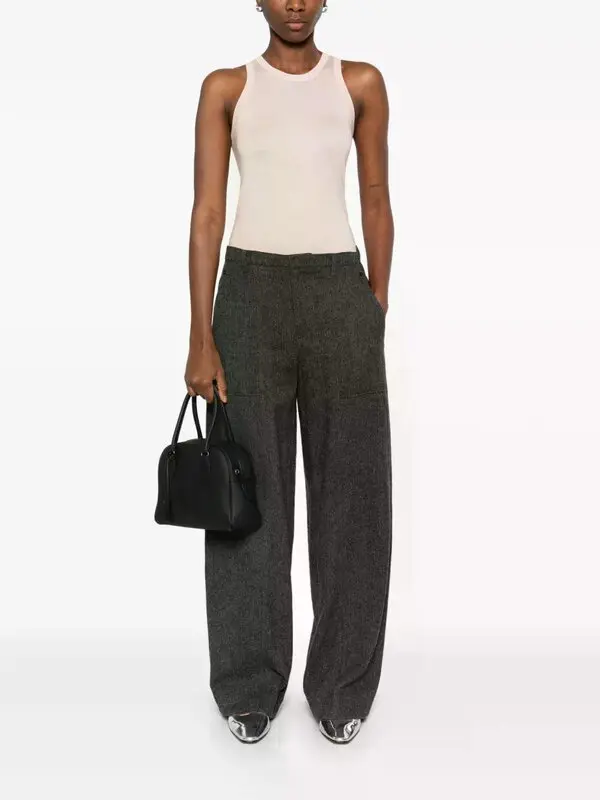 Vince Herringbone Trousers