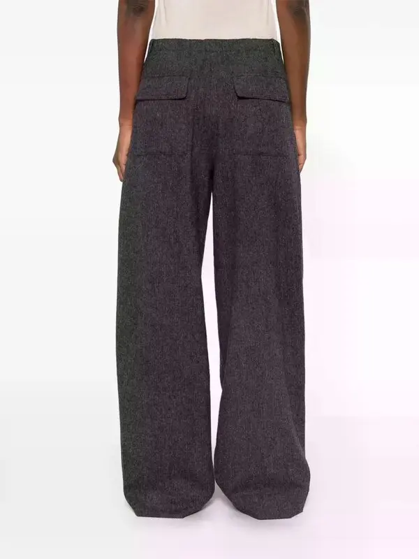 Vince Herringbone Trousers