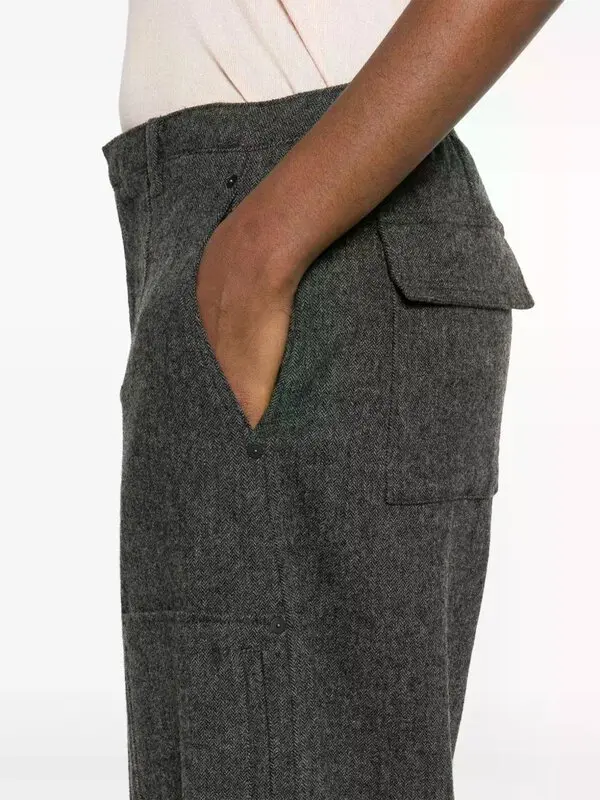 Vince Herringbone Trousers