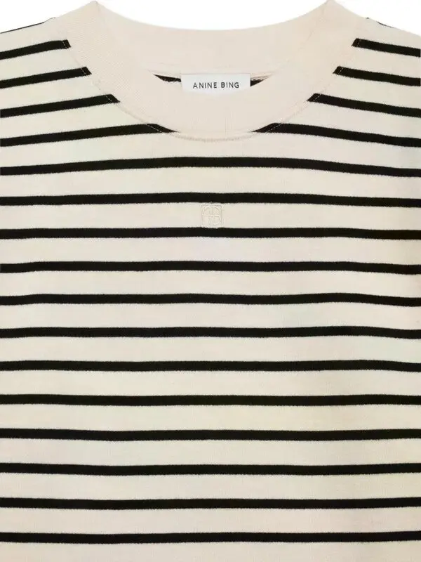 ANINE BING Striped Mini Dress