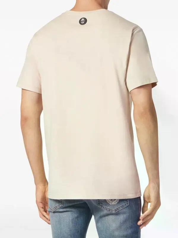 BILLIONAIRE Logo-embroidered Cotton T-shirt