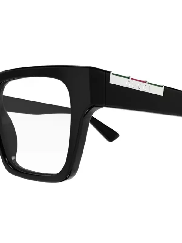 Gucci Square-frame Glasses - Black