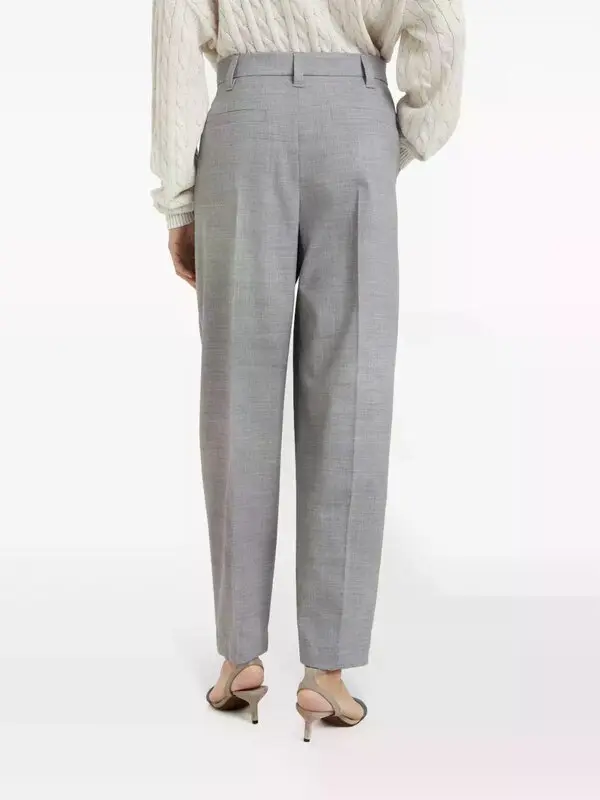 Brunello Cucinelli Tapered-leg Tailored Trousers