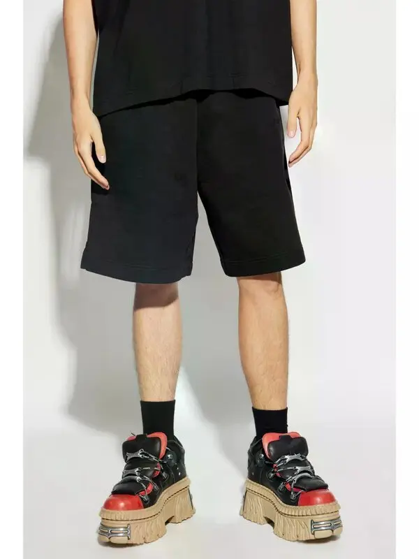 Vetements Logo-embroidered Track Shorts