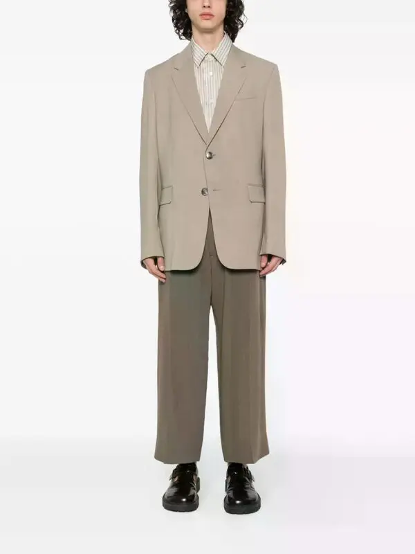 Ami Double-breasted Blazer - Neutrals