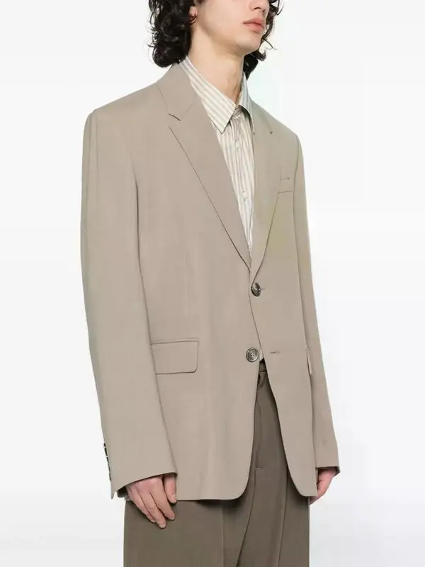 Ami Double-breasted Blazer - Neutrals