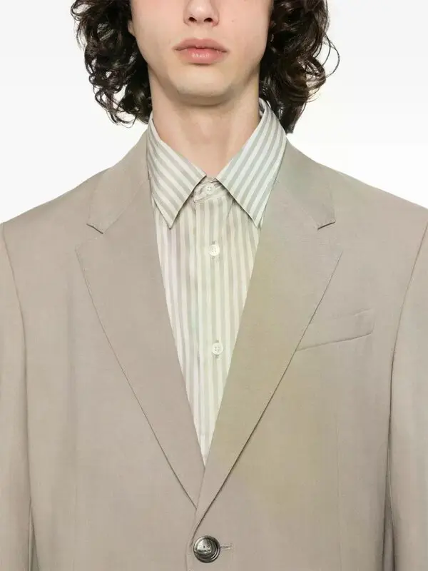 Ami Double-breasted Blazer - Neutrals