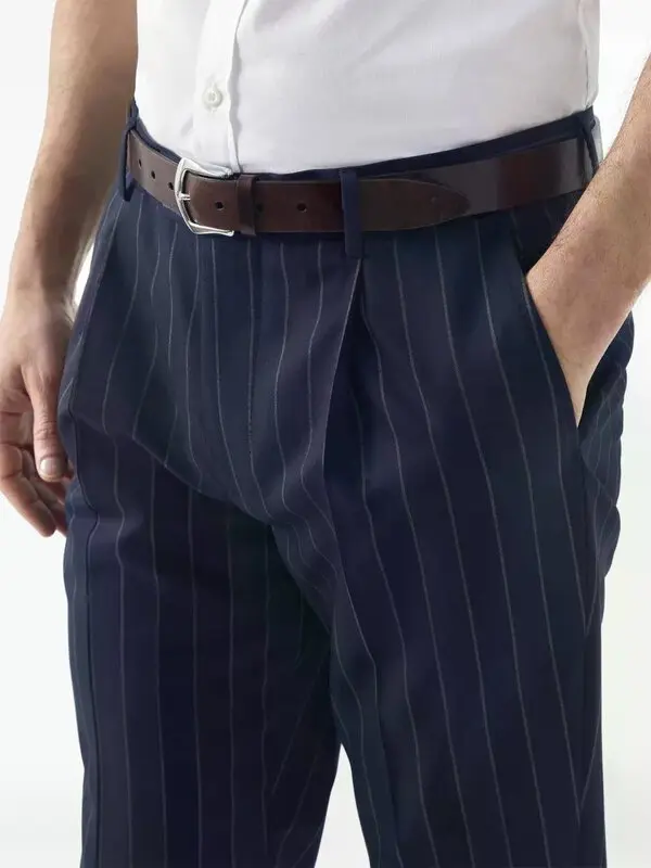 Brunello Cucinelli Tapered-leg Wool Trousers