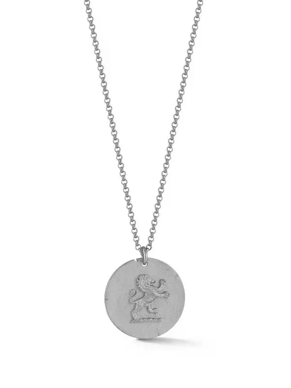 Mateo Lion Coin Pendant Necklace