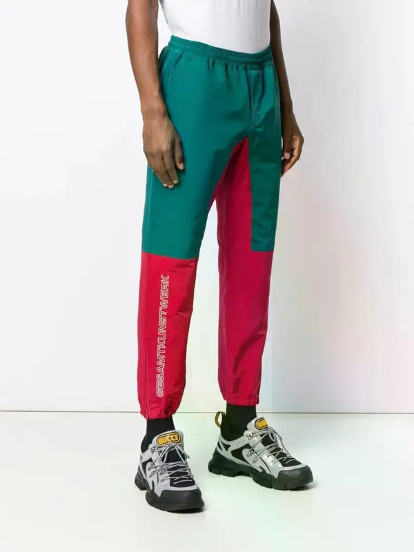 JOHNUNDERCOVER Colour-block Track Trousers