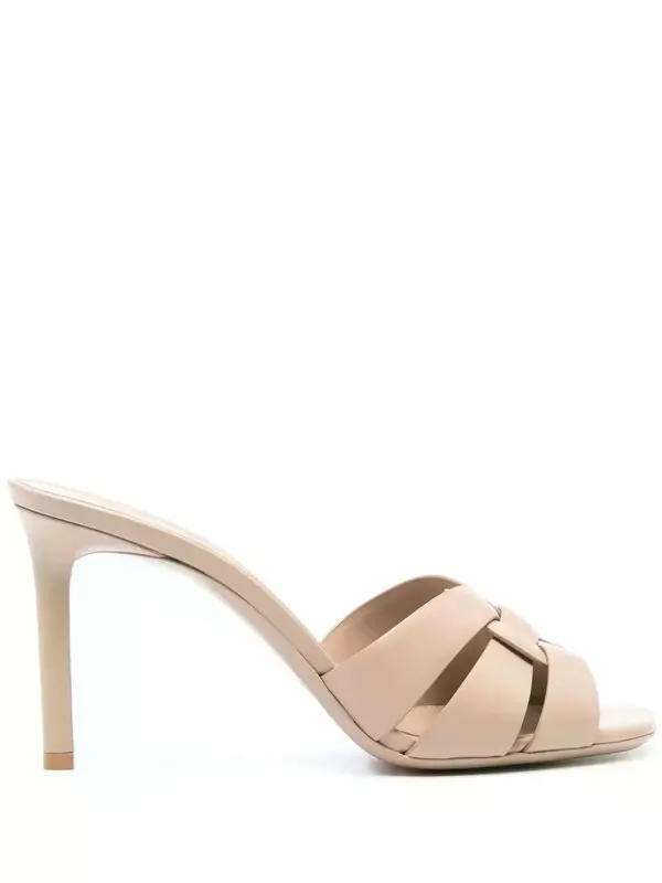 Saint Laurent Tribute 85mm Mule Sandals