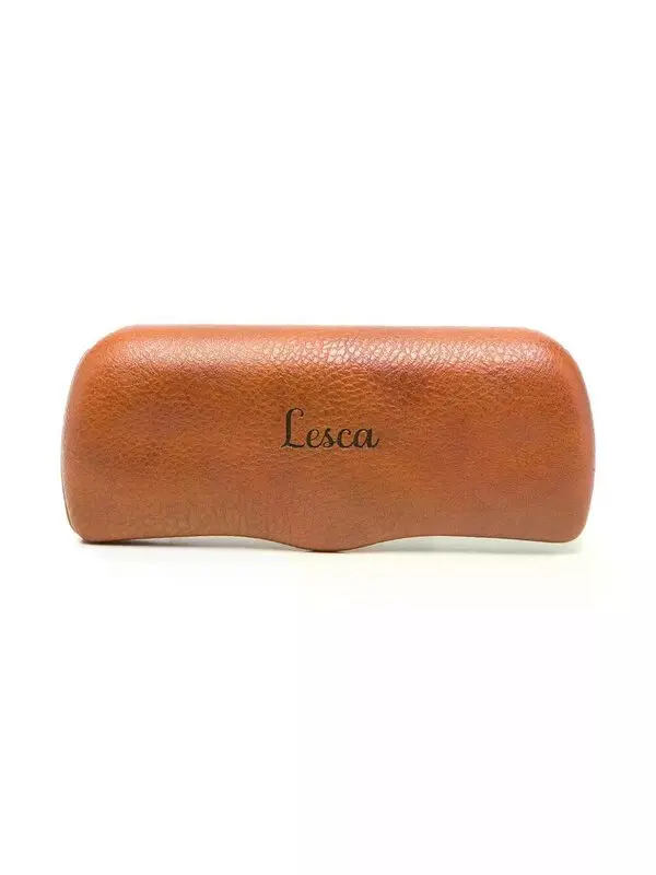 LESCA Pica Round-frame Glasses - Neutrals