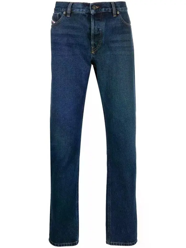 DIESEL® 1995 D-sark 007e6 Straight-leg Jeans - Blue