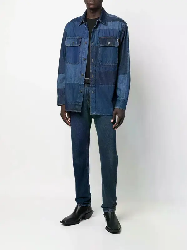 DIESEL® 1995 D-sark 007e6 Straight-leg Jeans - Blue