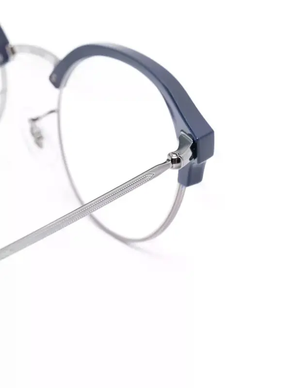 Ray-ban Engraved Half-rim Glasses