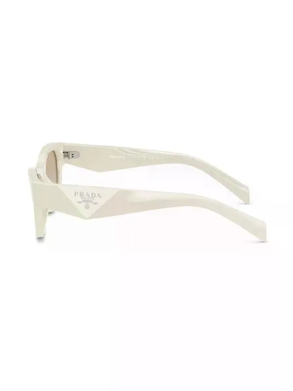 Prada Rectangle-frame Sunglasses - Neutrals