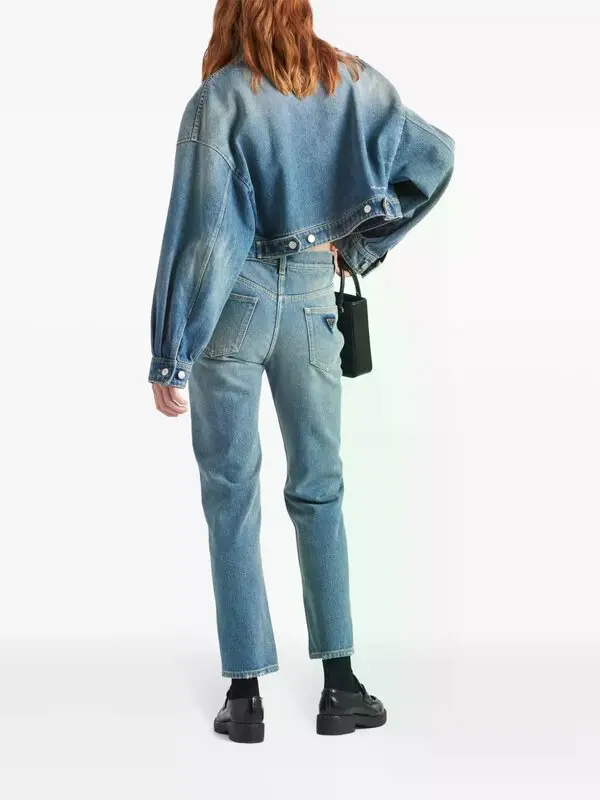 Prada Organic Denim Five-pocket Jeans