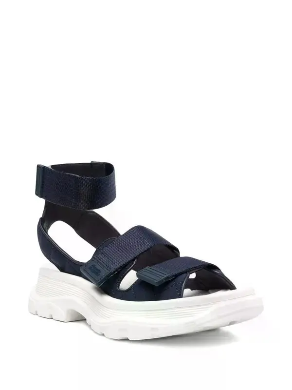 Alexander McQueen Chunky Touch-strap Sandals