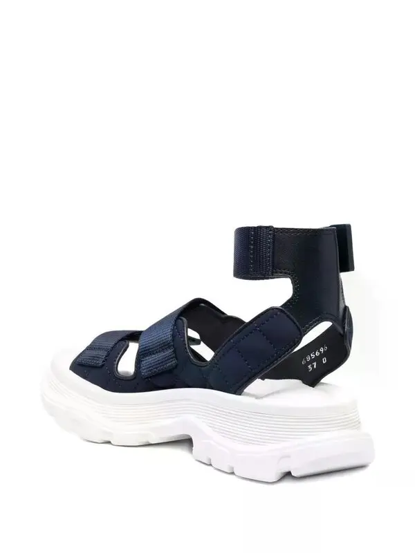 Alexander McQueen Chunky Touch-strap Sandals