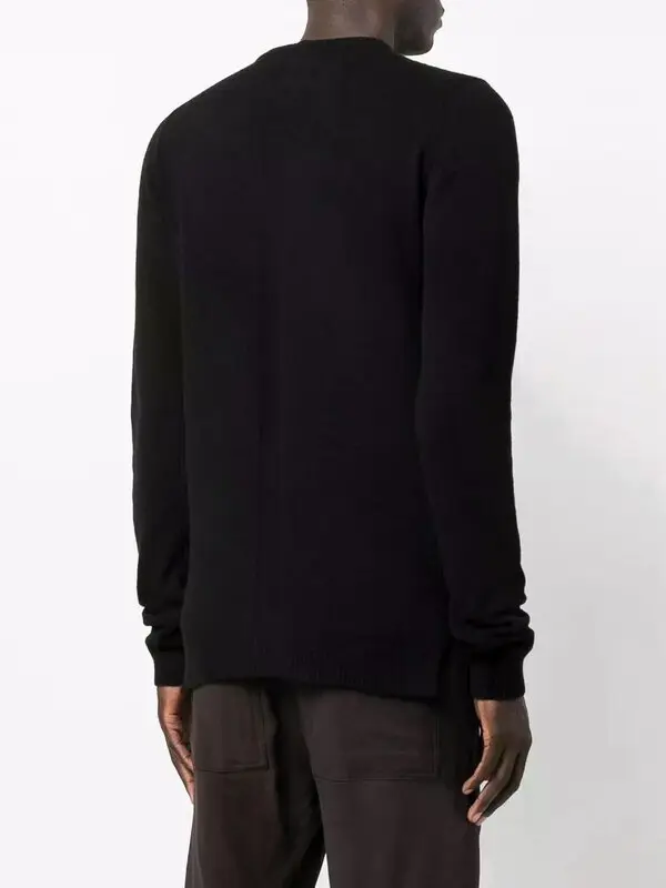 Rick Owens Crew-neck Rib-trimmed Jumper